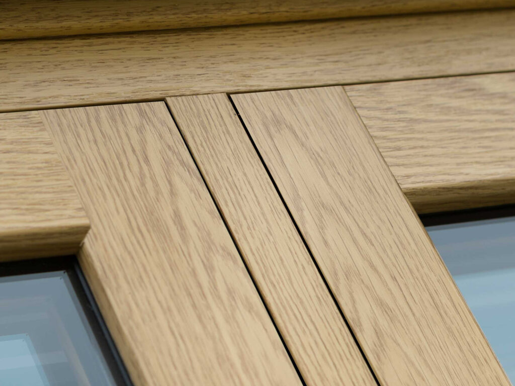 Quality uPVC Double Casement Windows with right top leaf fitting